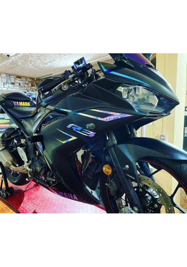 Yamaha Yzf-r25 / R3 Hologram Motorsiklet Sticker Etiket Modeli ...