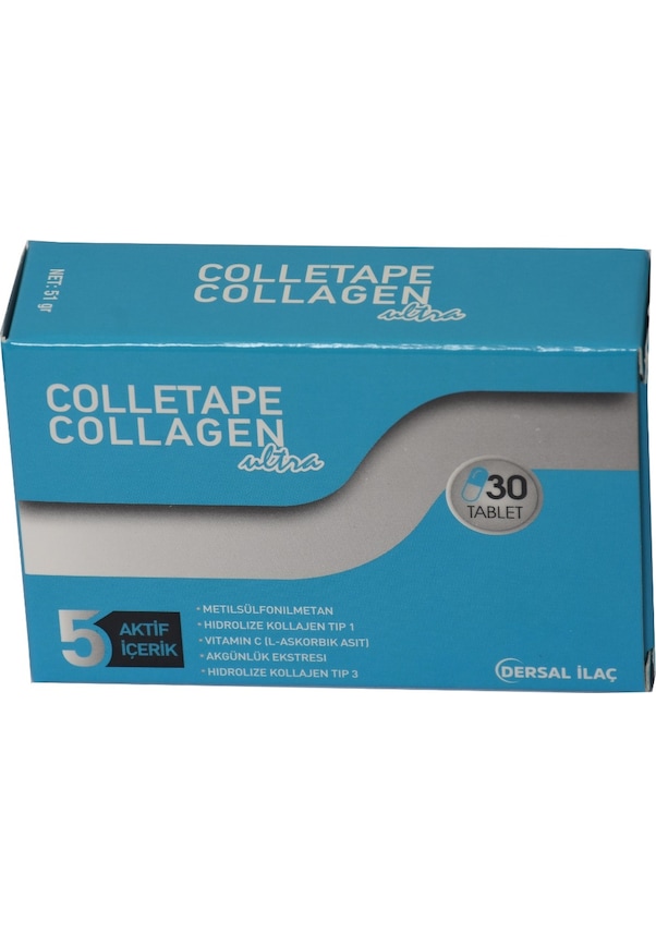 Colletape Collagen Ultra 30 Tablet Fiyatları ve Özellikleri