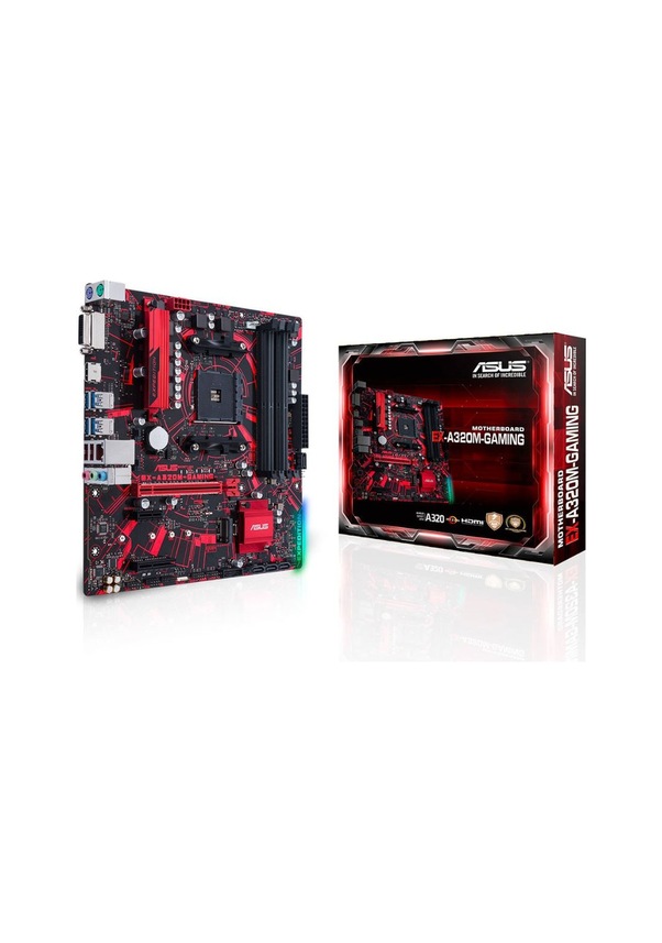 Asus EX-A320M-GAMING AMD A320 3200 MHz (OC) DDR4 Soket AM4 mATX Anakart ...