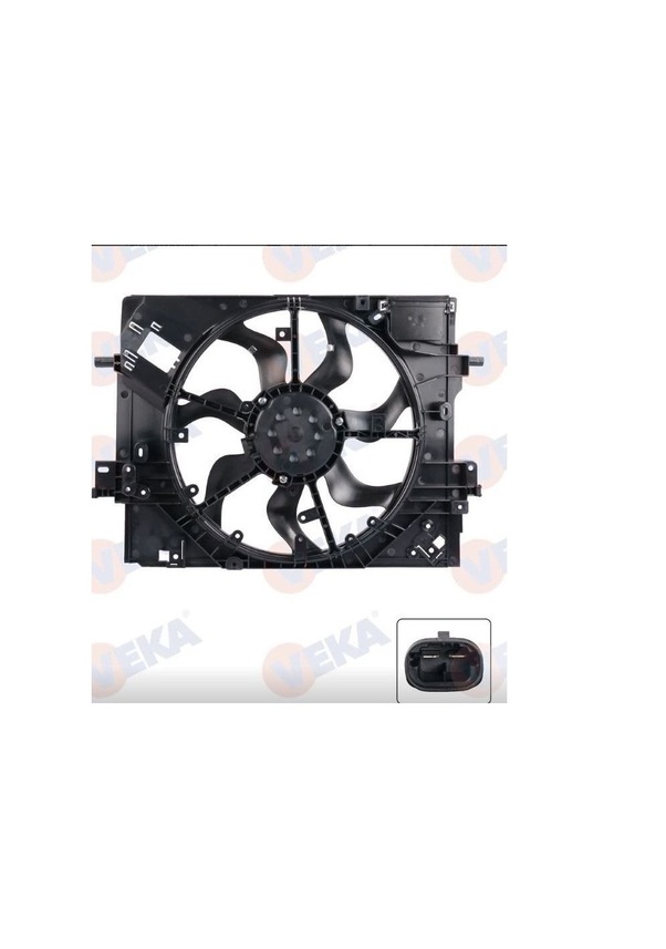 Renault Clio 5 - V Fan Motoru Komple - 214810411r - Veka Fan Motoru ...