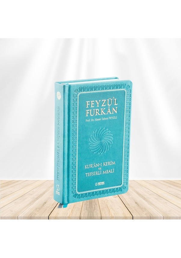 Feyzü'l Furkan Kur'ân-ı Kerîm Ve Tefsirli Meali Orta Boy - Mushaf Ve Meal - Ciltli Turkuaz ...