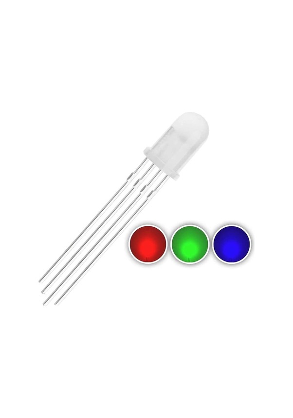 Led 5mm Şeffaf Anot 4 Bacaklı Arduino Raspberry Beyaz Fiyatları ve ...