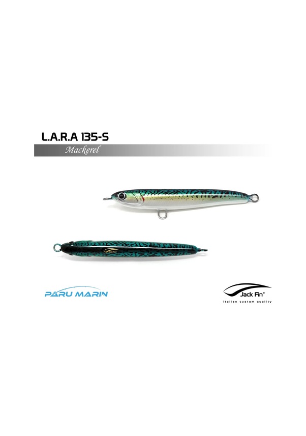 Jack Fin Lara 135-S Sahte Yem Mackerel '+001 Fiyatları ve Özellikleri