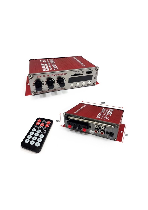 12V 400W Anfi Bluetooth Fm/Usb/Sd Polaxtor Mini Anfi Fiyatları ve Özellikleri