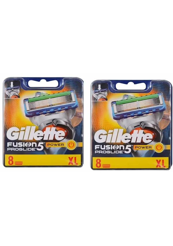 Gillette Fusion 5 Proglide Power XL Yedek Tıraş Bıçağı 2 x 8'li ...