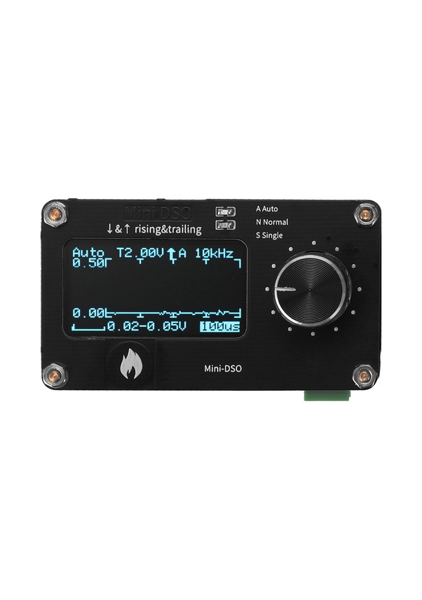 Youmex Tek Kanal Mini Osiloskop - 1.3 İnç Oled Ekran, 250khz Örnekleme ...