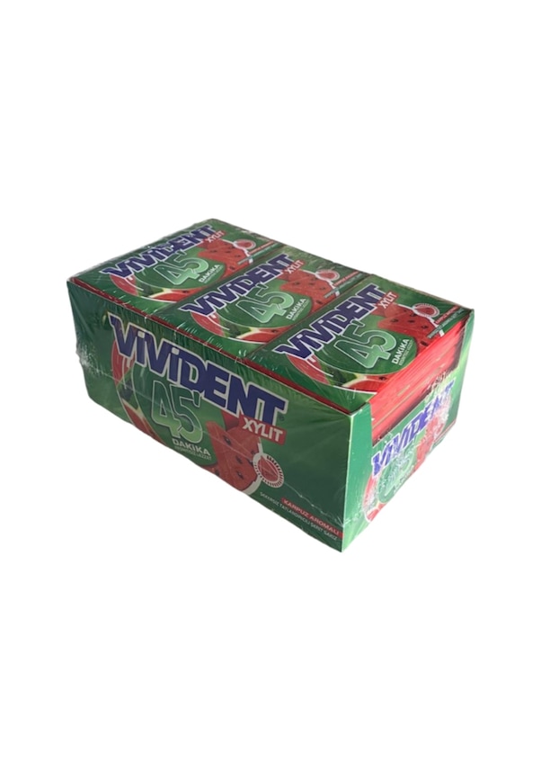 Vivident Cüzdan Sakız 45 Dakika Karpuz Aromalı 18 x 26 G Fiyatları ve ...