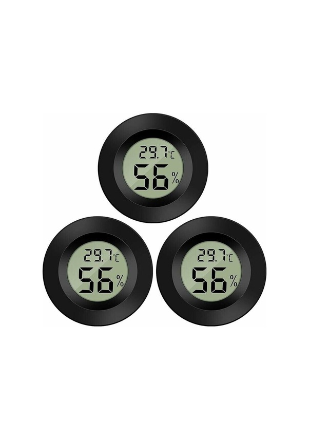 Mini Dijital Lcd Termometre Higrometre: -50 70 , 20%-99% Rh, 3 Adet ...