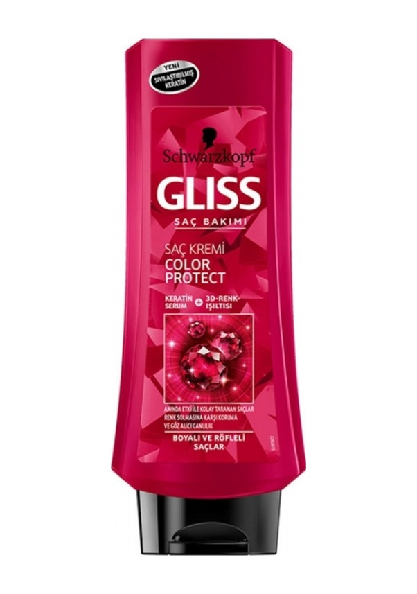 Schwarzkopf Gliss Color Protect Renk Koruyucu Saç Bakım Kremi 360 ML ...