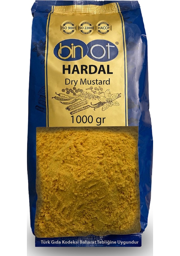 Binot Baharat Toz Hardal Toz 1 KG Fiyatları ve Özellikleri