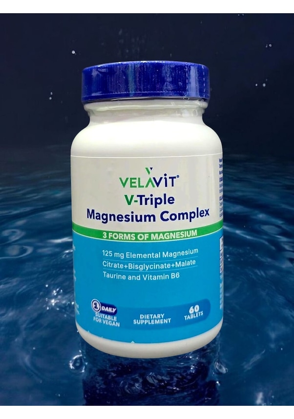 Velavit V-Triple Magnesium Complex 60 Tablet Fiyatları ve Özellikleri