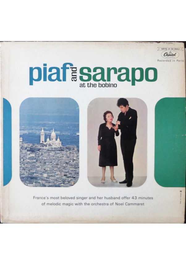 Edith Piaf - Theo Sarapo - Piaf And Sarapo At The Bobino . LP Cha ...