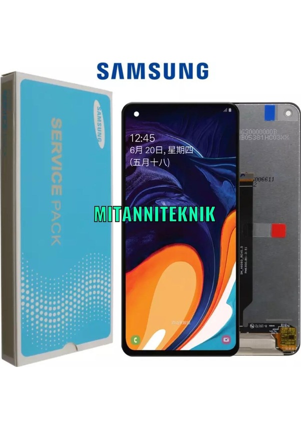 Samsung Galaxy A60 SM-A606F Lcd Ekran Dokunmatik Ekran Çok Renkli ...