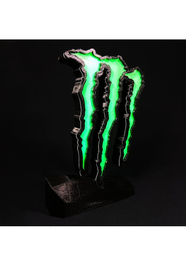 Monster Energy Led Işık - Monster Enerji Led Işık Siyah Fiyatları ve ...