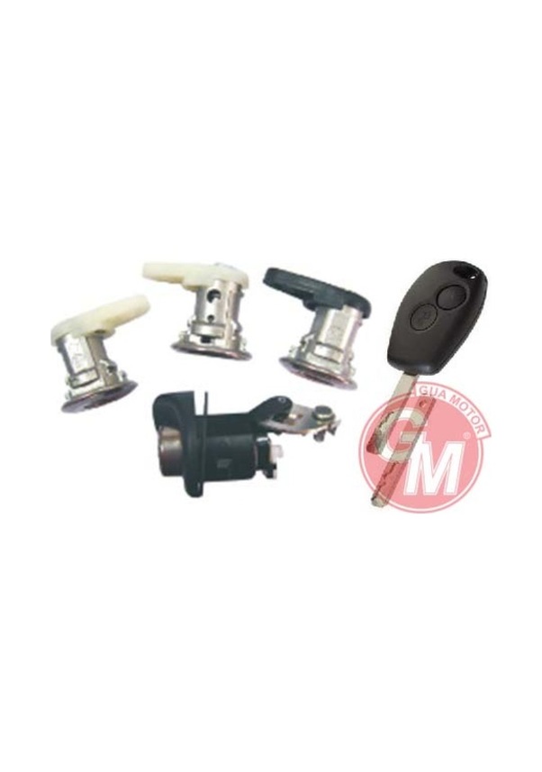 Gua 41631 Kapı Kilit Fişek Tk 4 Lü Set Kumandalı Anahtar İle Dacıa ...