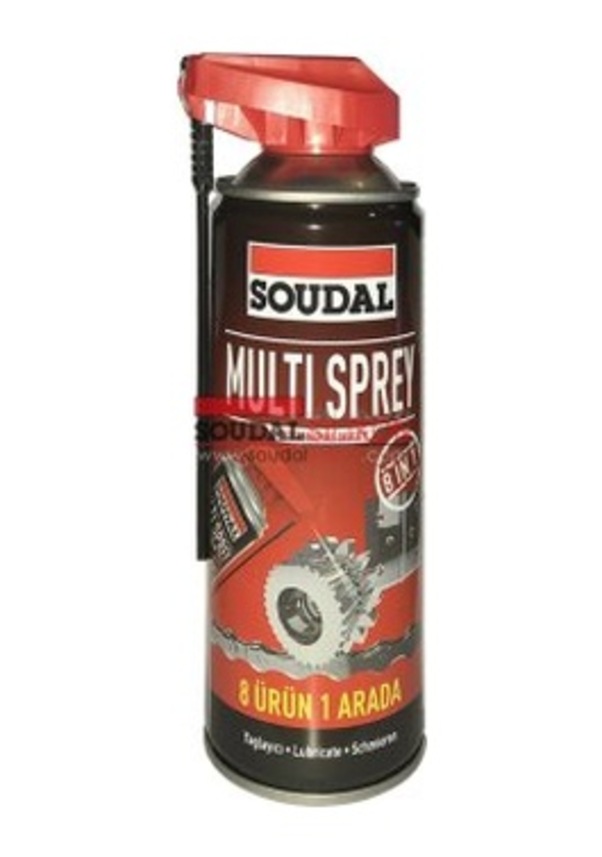 Soudal Multi Sprey 8 Ürün 1 Arada Yağlayıcı / Pas Sökücü 400 ML Fiyatları ve Özellikleri