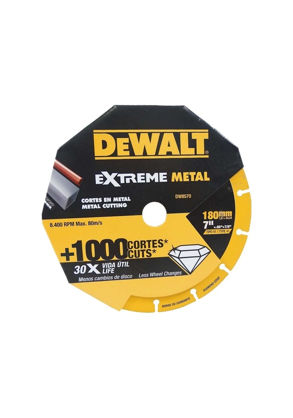 Dewalt DW8570 Extreme Metal Kesici Disk 180 MM Fiyatları ve Özellikleri