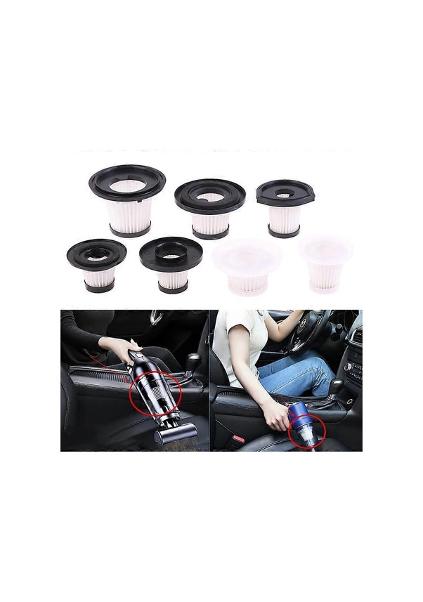 1 Adet Araba Elektrikli Süpürge Kartuşları Kablosuz Elektrikli Süpürgeler Mikro Filtreler ...
