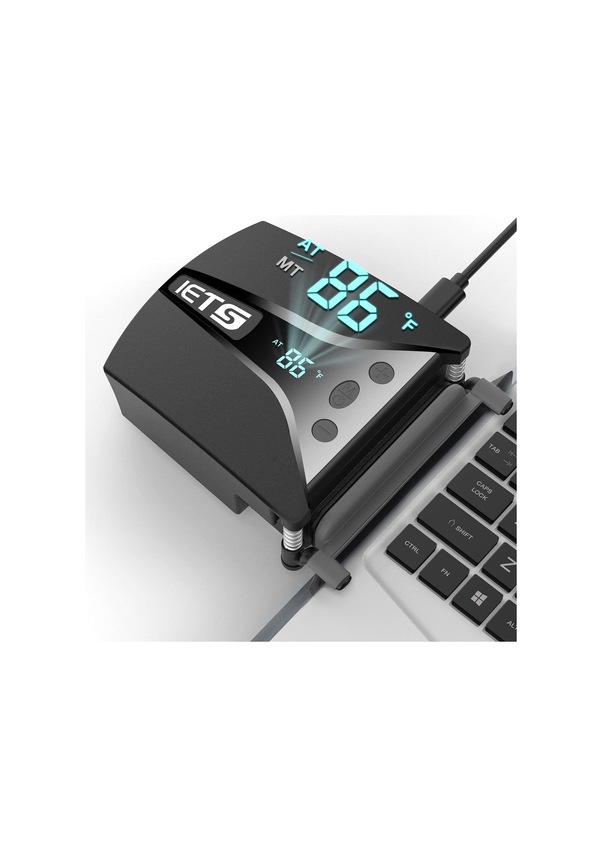 UpWay GT202 IETS Notebook Laptop Vakum Soğutucu Fan Dijital Göste ...