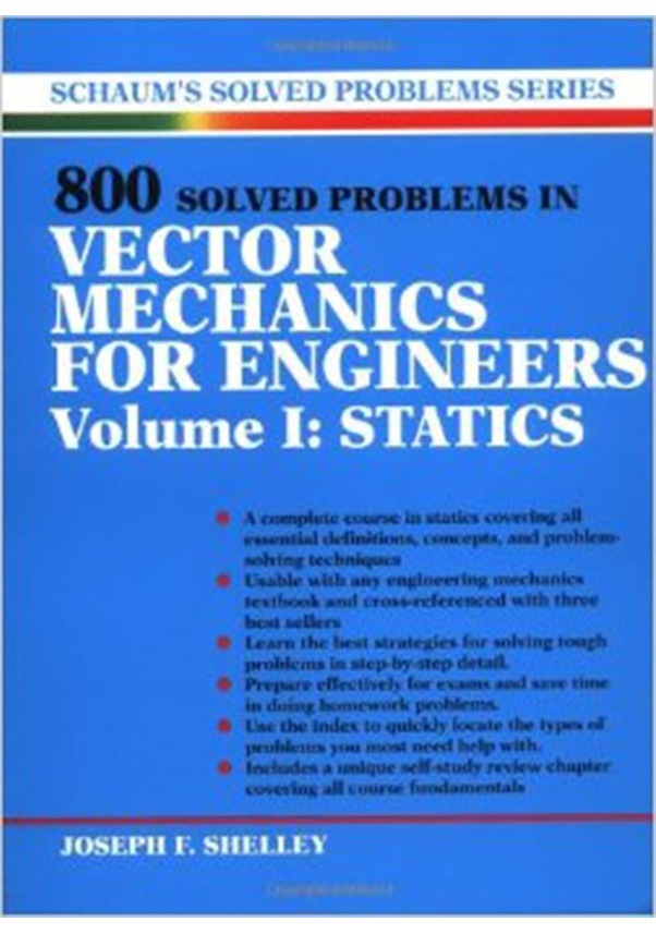 800 Solved Problems Invector Mechanics For Engineers, Vol. I: Statics: 1 Fiyatları ve Özellikleri