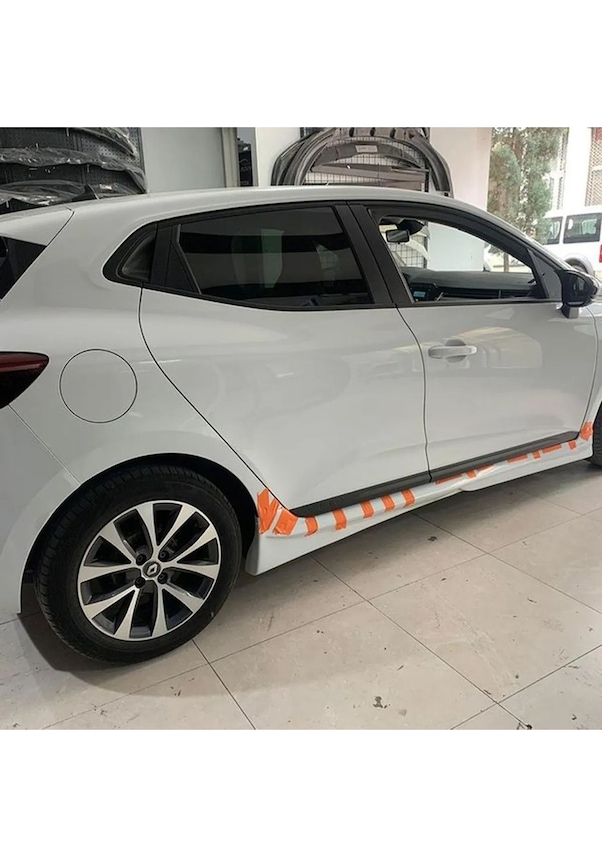 Renault Clio 5 Custom Yan Marşpiyel Seti Mat Siyah Plastik Fiyatları ve ...