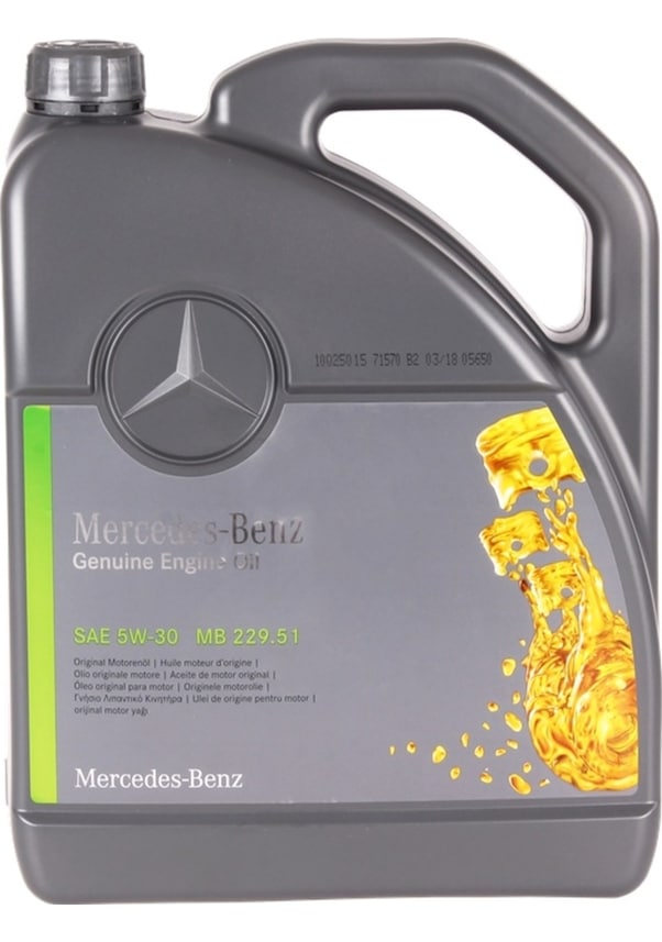 Mercedes Benz 5W-30 Mb 229.51 Motor Yağı 5 L 5 L Fiyatları ve Özellikleri