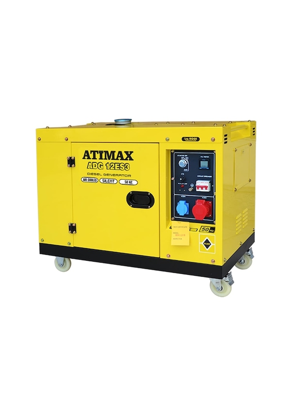 Atimax ADG 12 ES3 Trifaze 10 Kva Dizel Kabinli Marşlı Jeneratör Fiyatları ve Özellikleri