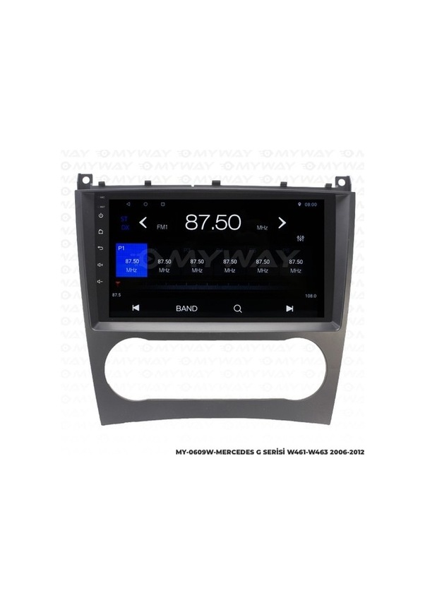 Myway Mercedes G Serisi W461-w463 Android 12 Kablosuz Carplay ...