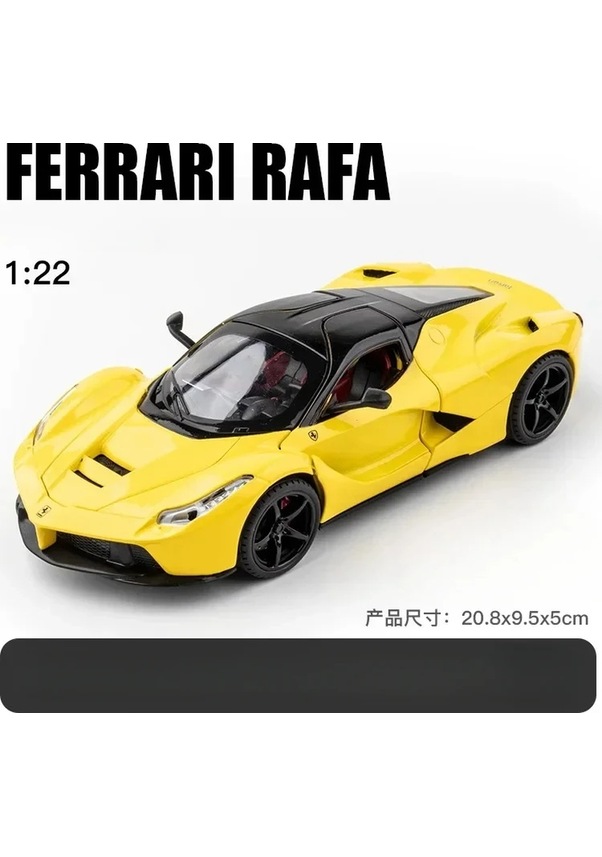 1:22 Ferrari Laferrari Rafa Alaşım Pres Döküm Model Araç Dekorasyon Ses ...