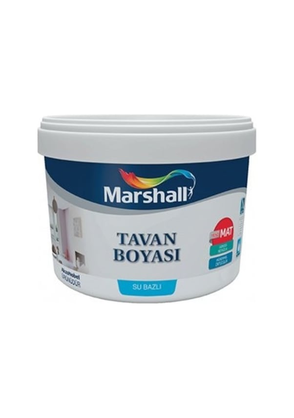 Marshall İç Cephe Tavan Boyası 10.5 Lt 17.5 KG Fiyatları ve Özellikleri