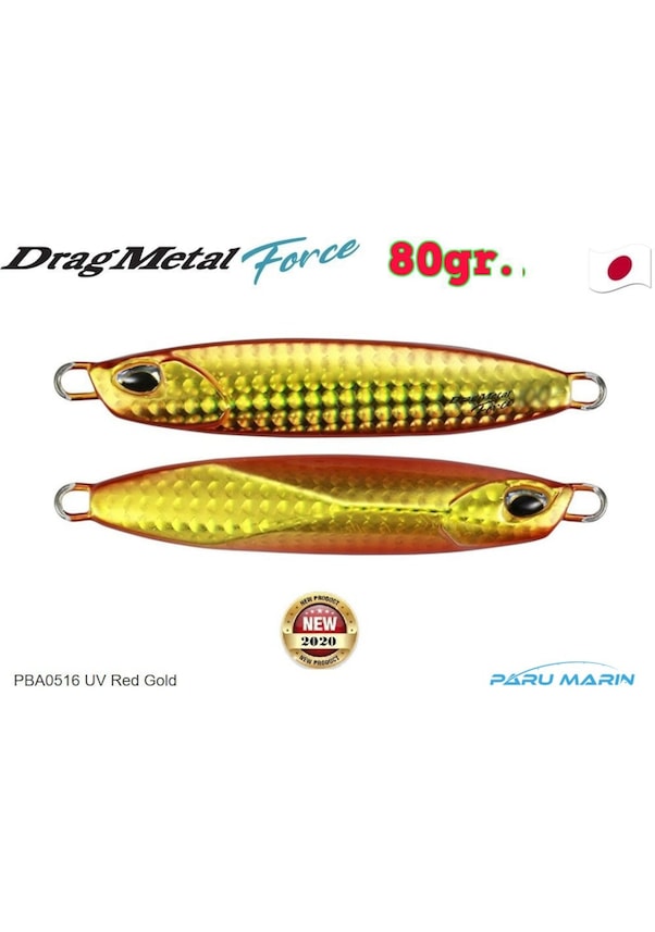 Duo Drag Metal Force Jig 80Gr. Pba0516 Uv Red Gold Fiyatları ve Özellikleri