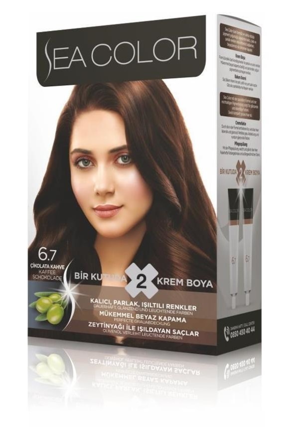 Sea Color Saç Boyası 6.7 Çikolata Kahve Fiyatları ve Özellikleri