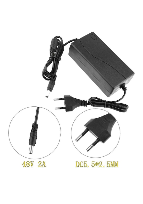 Adaptör 48V 2A Ac To Poe Dc Power Adapter Converter Poe Plug Fiyatları ...