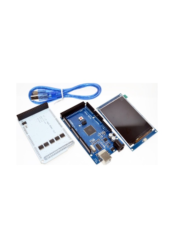 Robodünya-Arduino Uno R3 + 2.4' Tft Lcd + Adaptör + Usb Kablo Fiyatları ...