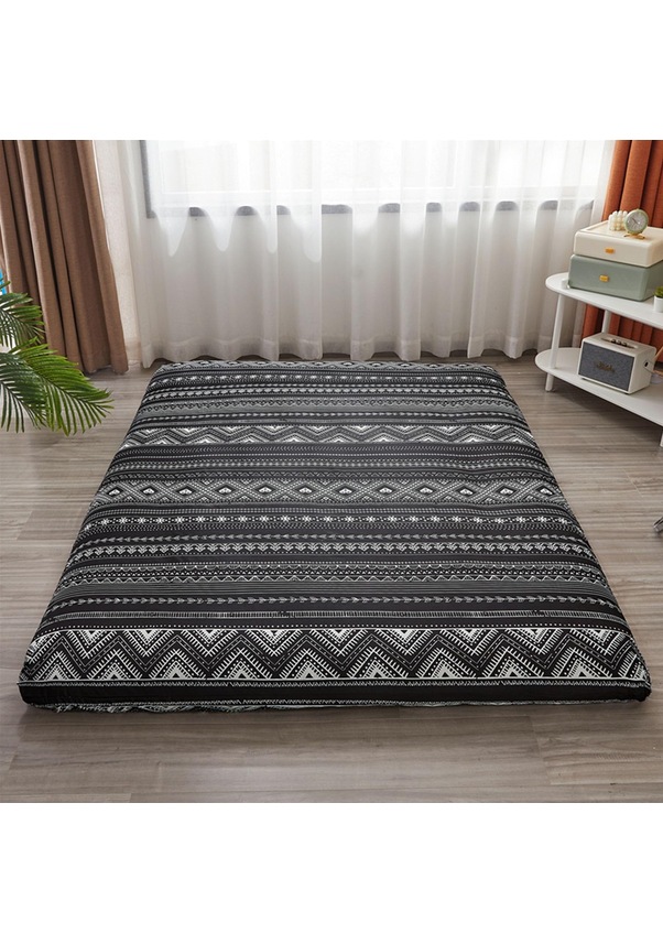 Futon Yatak Kapağı Kral Kraliçe Tam Boy, Baskılı Japon Kat Yatağı Futon ...
