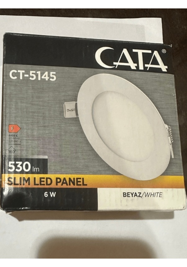 Cata Ct-5145 6w 6400k Beyaz Işık Sıva Altı Led Panel 4 Adet Fiyatları ...