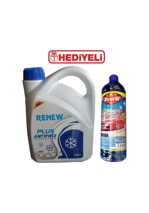 Renew Plus Yeşil Antifriz -40c - 3 Litre Fiyatları ve Özellikleri