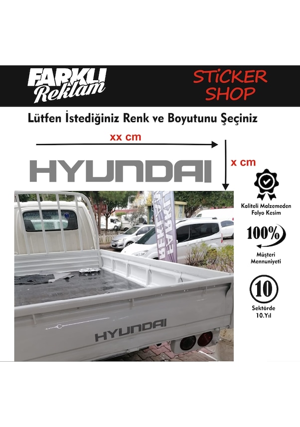 HYUNDAI H100 STİCKER LOGO Fiyatları ve Özellikleri