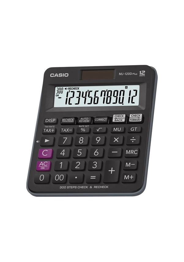 CASIO MJ-120D PLUS -BU HESAP MAKİNASI Siyah Fiyatları ve Özellikleri
