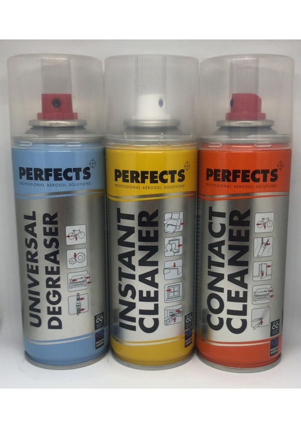 Perfects Kontak Sprey Set 3 Lü Yağlı-Yağsız-Köpük Fiyatları ve Özellikleri