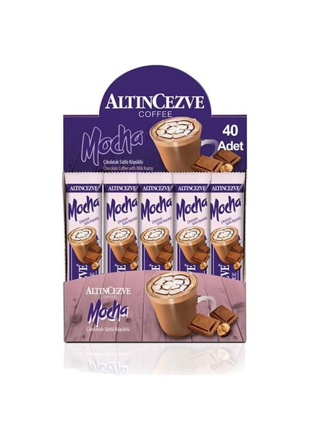 Altıncezve 3ü 1 Arada Üçü Bir Arada Mocha Çikolatalı Sütlü Köpüklü Tek ...