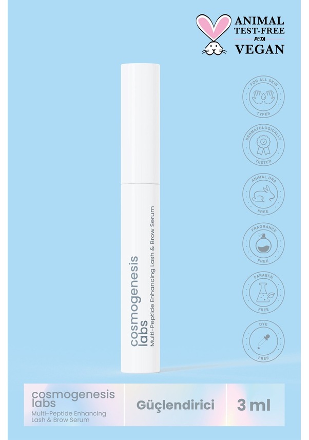 Cosmogenesis Labs Kaş & Kirpik Şekillendiren Besleyici Serum 3 ML ...