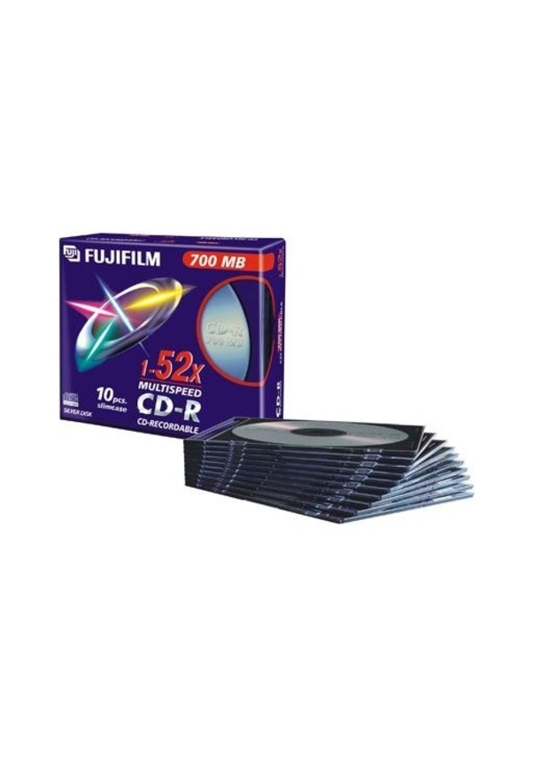 Fujifilm 700 MB 52X İnce Kutu Boş CD 10 Adet Fiyatları ve Özellikleri