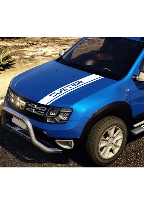 Renault Dacia Duster Ön Kaput Şerit Sticker Etiket Modeli Fiyatları ve ...