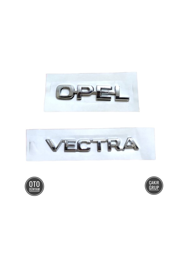 Opel Vectra Yazısı A Kalite Sticker 3m 3d 2 Li Fiyatları ve Özellikleri