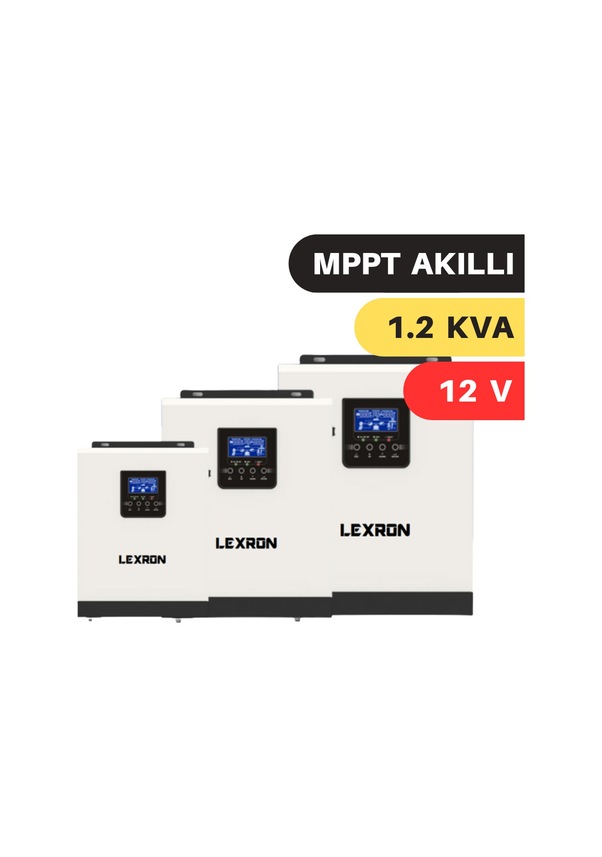 Lexron 1 2 Kva Mppt 12V Akıllı İnverter Fiyatları ve Özellikleri Lexron 1 2 Kva Mppt 12V Akıllı İnverter Fiyatları ve Özellikleri