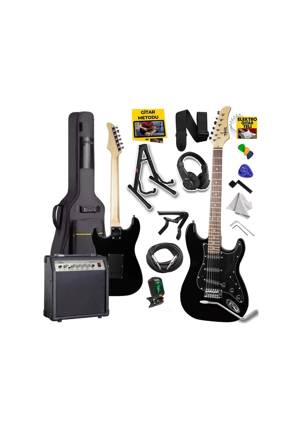 Midex Rph30 30 W Amp Elektro Gitar Seti 30 W Gain'li Amfi Kulaklık Full Set Fiyatları ve Özellikleri