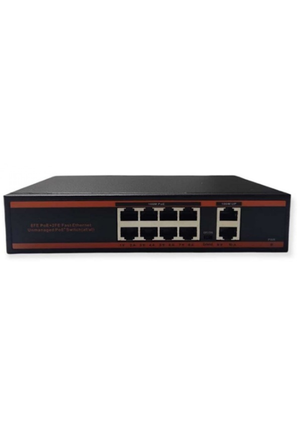 8 Port PoE Switch 2 Uplink - 8 Port PoE Switch 8+2 150W Watt Fiyatları ...