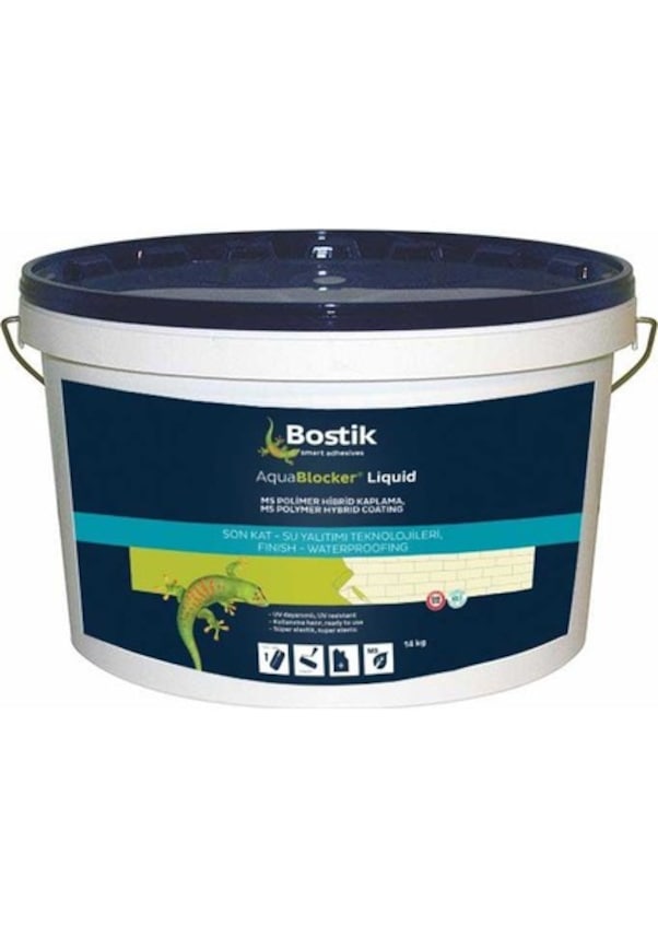Bostik Aqua Blocker Liquid Smp Esaslı Su Yalıtım Malzemesi 14 Kg ...