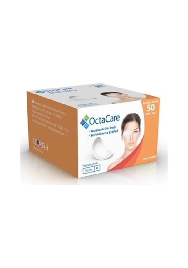 OctaCare Yapışkanlı Yetişkin Göz Kapama Bandı 50 Adet Fiyatları ve ...